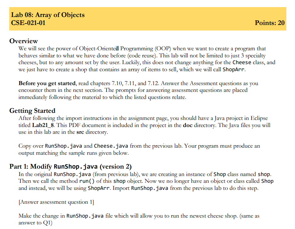 Follow the instruction and fix the incomplete program | Chegg.com