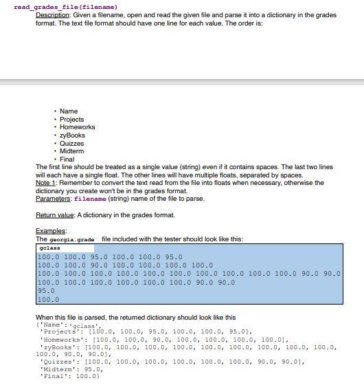 Solved This is the form of all the dictionaries we'll be | Chegg.com