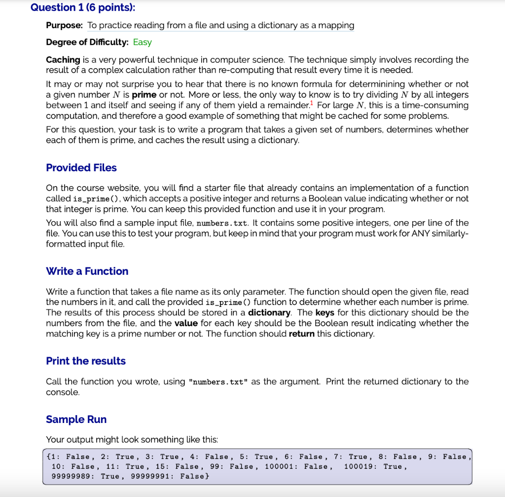 Solved in python please 'numbers.txt" is | Chegg.com
