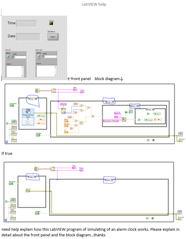 Solved LabVIEW help Time Set Alarm Date error in STORI code | Chegg.com