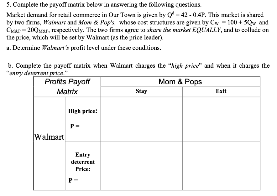 Solved Answer part a. ﻿and b. ﻿and show the completed Profit | Chegg.com