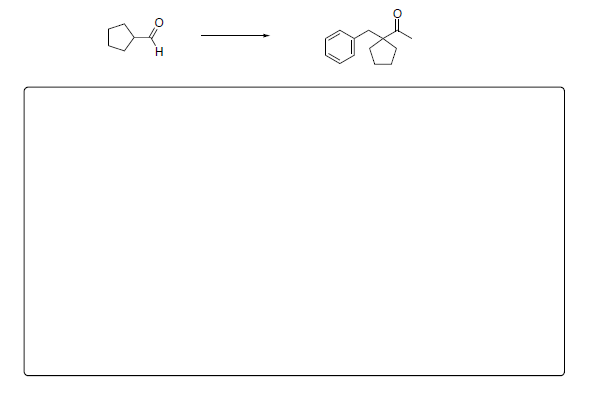 Solved In the provided boxes, propose synthesis steps for | Chegg.com