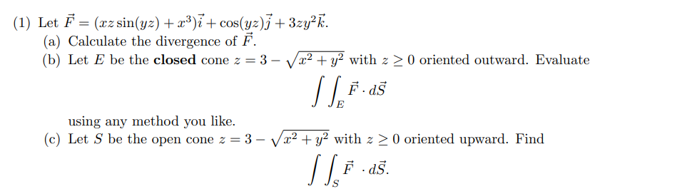 Solved (1) ﻿Let | Chegg.com