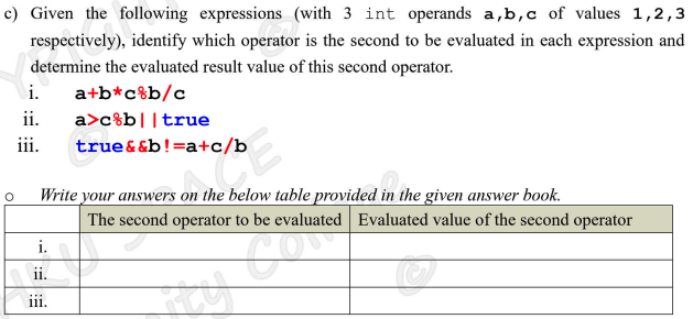 Solved a) Briefly introduce "class field” and “instance | Chegg.com