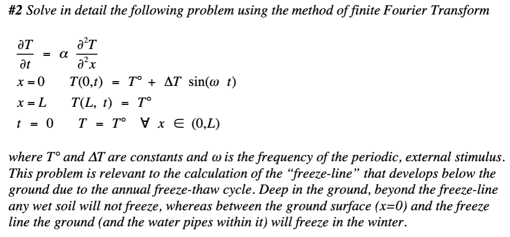 \#2 Solve in detail the following problem using the | Chegg.com