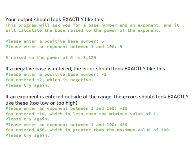 Solved Recursive Power Method Adapted From 7 Write A 