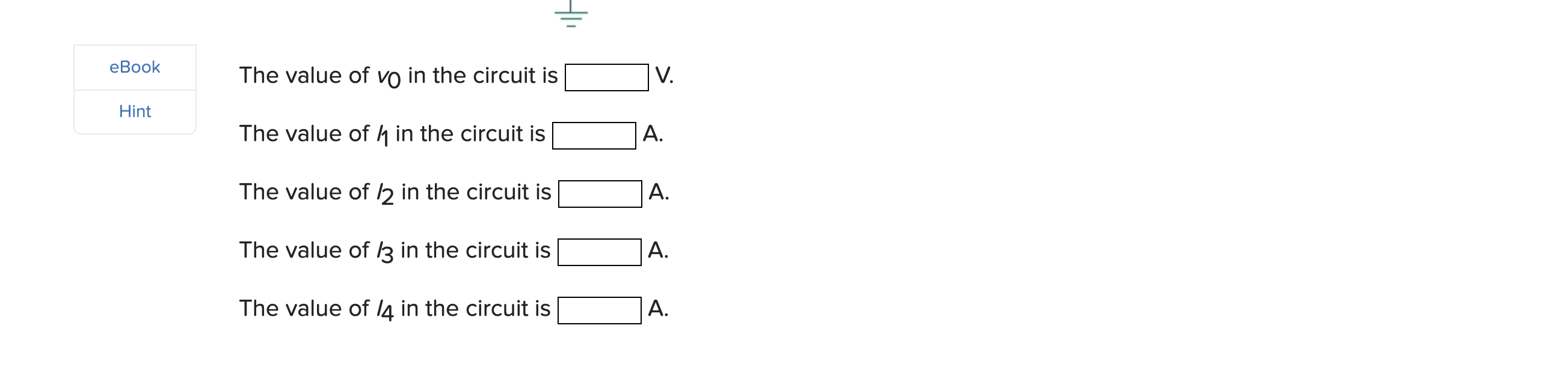 Solved Problem 03.003− KCL method : Independent current | Chegg.com