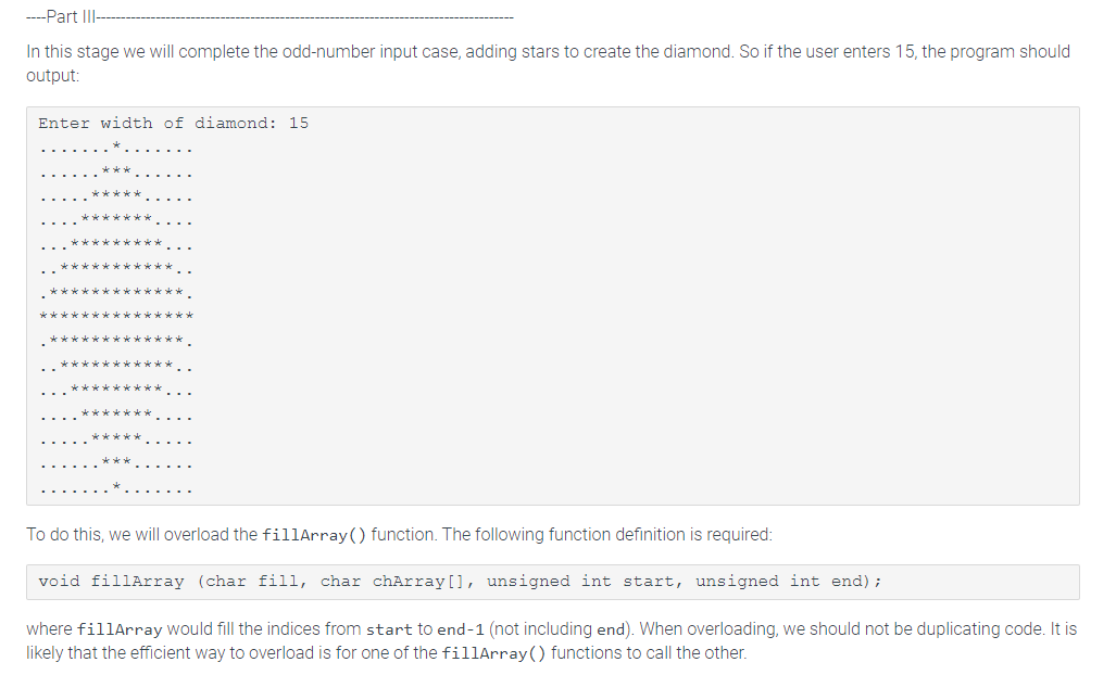 Solved In This Part We Will Add Getting The Size Input From