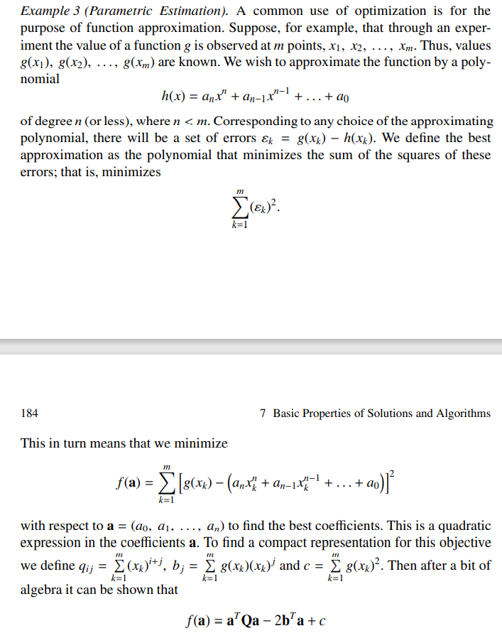 Solved Example 3 Parametric Estimation A Common Use Of