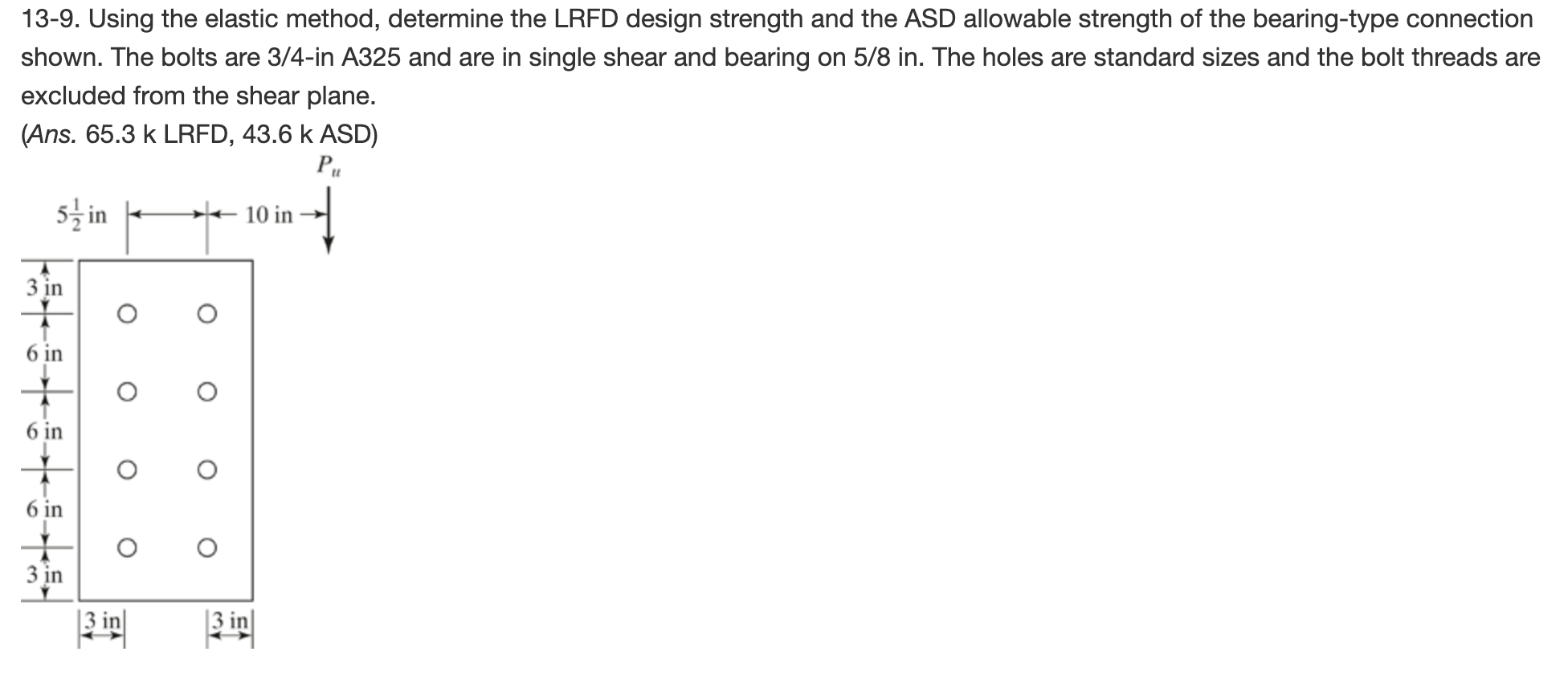 Solved 13-9. Using the elastic method, determine the LRFD | Chegg.com