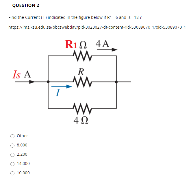 Solved QUESTION 1 Find the total resistance for the | Chegg.com