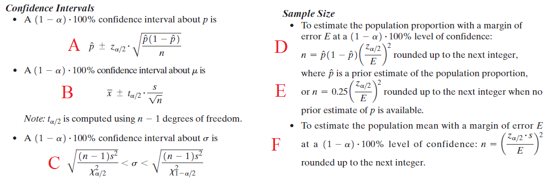 Solved * use the following to identify the formula you need | Chegg.com