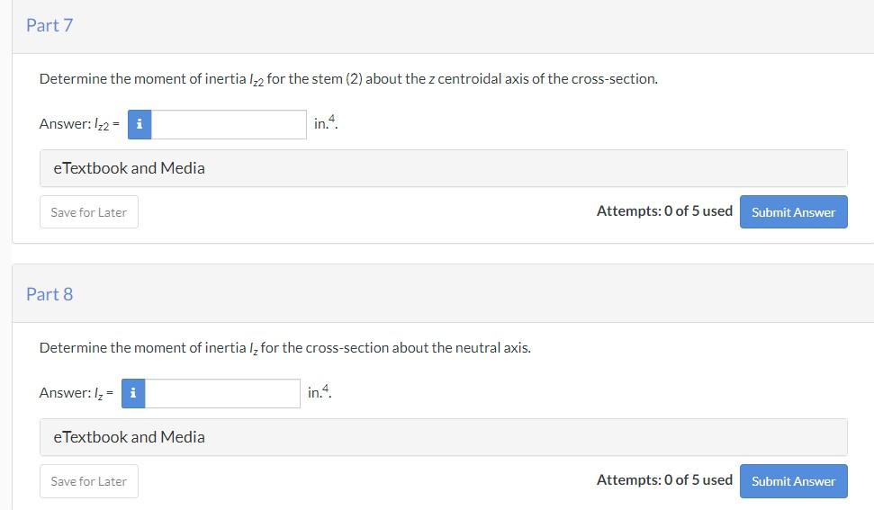 Solved = The tee shape shown is used as a short post to | Chegg.com