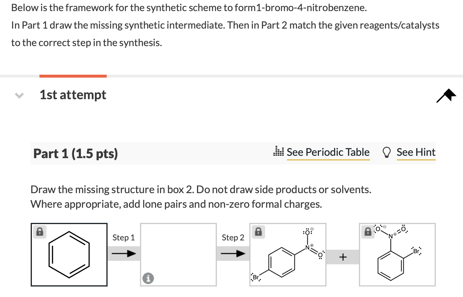 Solved Below is the framework for the synthetic scheme to | Chegg.com