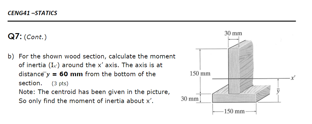 Wood Beam Moment Of Inertia Tables - The Best Picture Of Beam