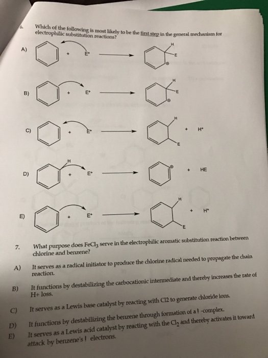 Solved Which of the following is most likely to be the first | Chegg.com