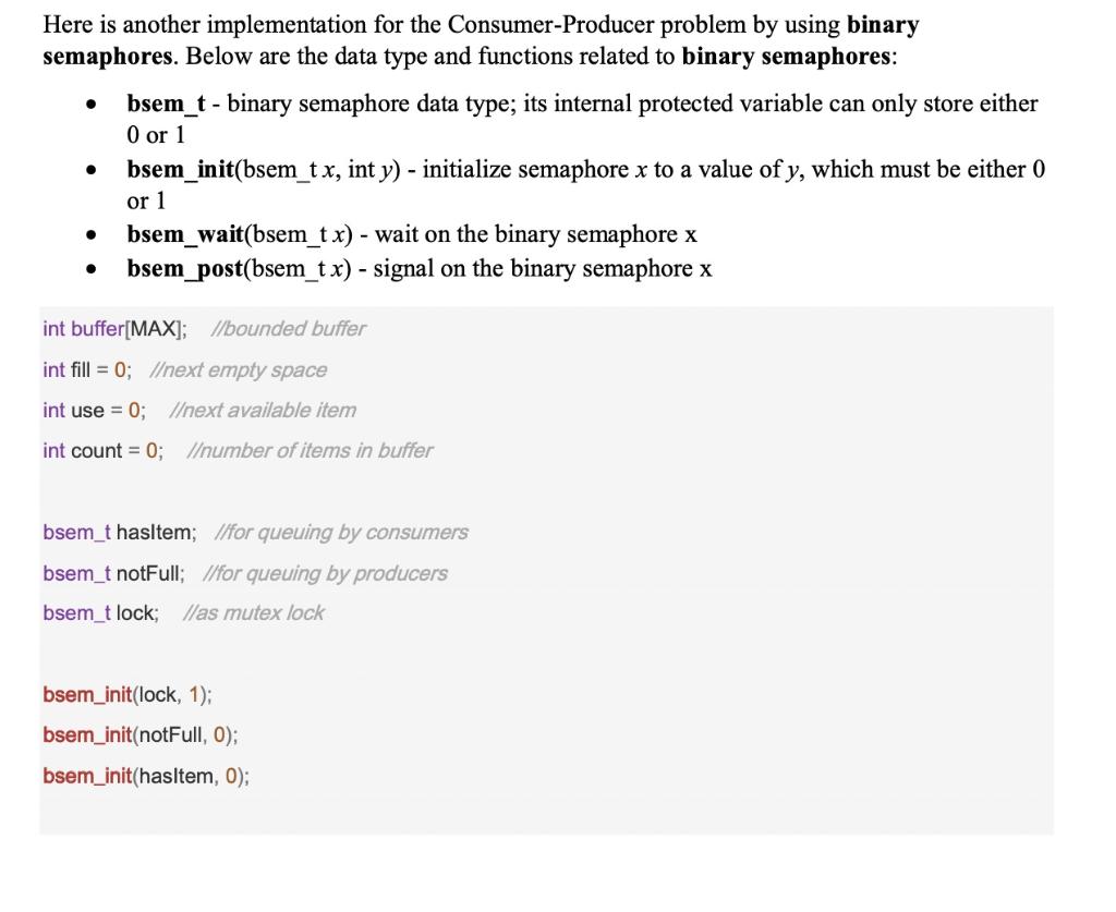 Solved Here is another implementation for the | Chegg.com