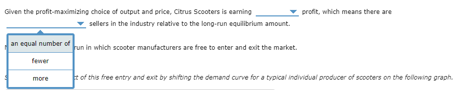 Solved 3. How short-run profit or losses induce entry or | Chegg.com