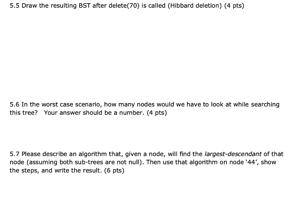 Solved The following questions refer to the binary search | Chegg.com