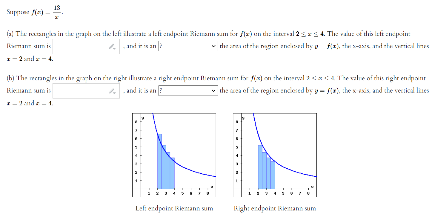 Solved Suppose f(x)=x13. (a) The rectangles in the graph on | Chegg.com