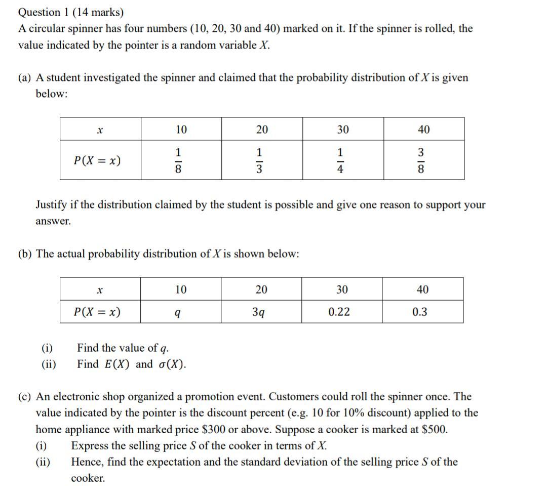 Solved hello, please help this probability and statistics | Chegg.com