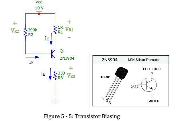 Solved 2. Calculate the values of VBE, VCE, IB, Ic, and le | Chegg.com