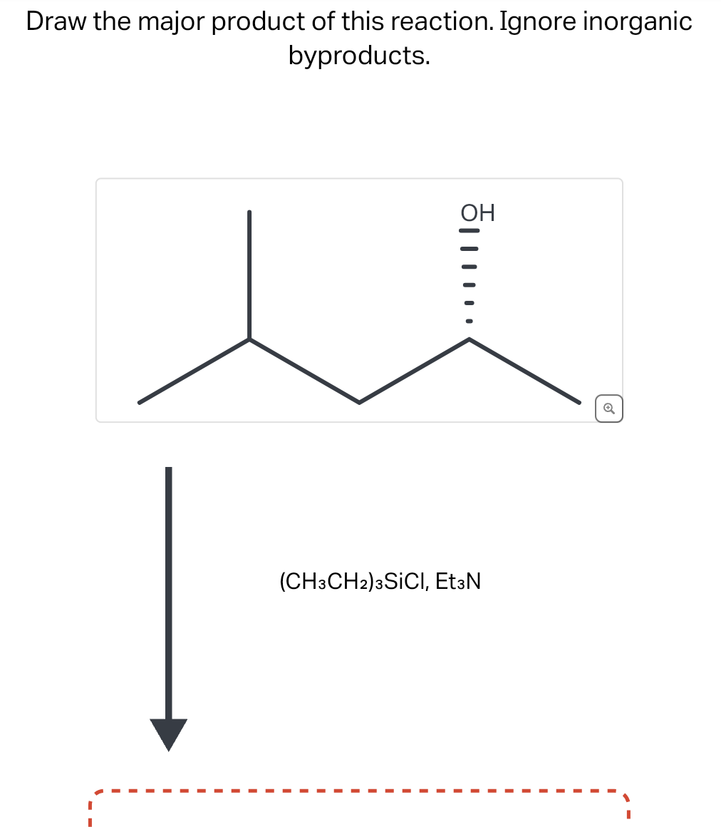 Solved Draw the major product of this reaction. Ignore | Chegg.com