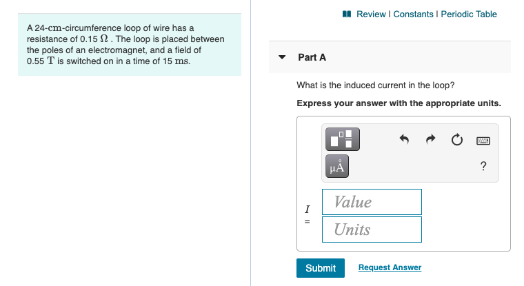 Solved II Review | Constants 1 Periodic Table A | Chegg.com Solved II Review | Constants 1 Periodic Table A | Chegg.com