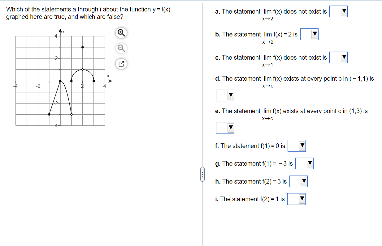 Solved Which of the statements a through i about the | Chegg.com