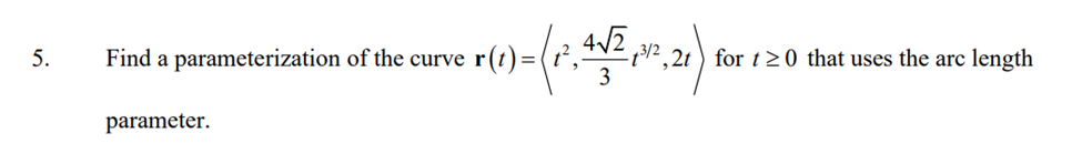 Solved Find a parameterization of the curve | Chegg.com