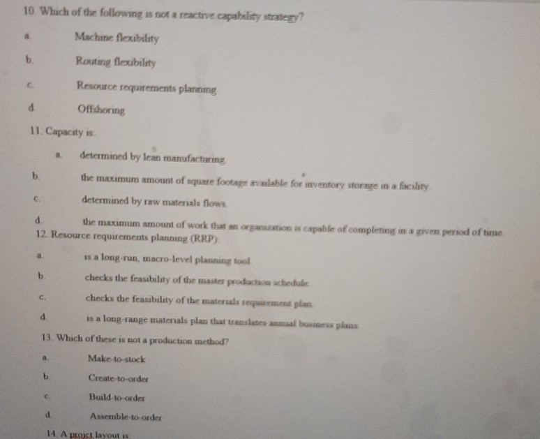 Solved 10. Which of the following is not a reactive | Chegg.com