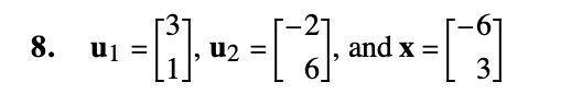 Solved In Exercises 7-10, show that {u1,u2} or {u1,u2,u3} is | Chegg.com