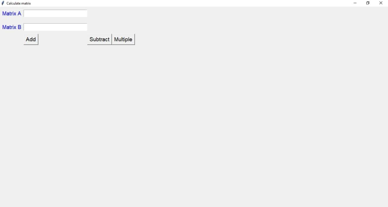Solved Write python GUI-Tkinter application calculator to | Chegg.com