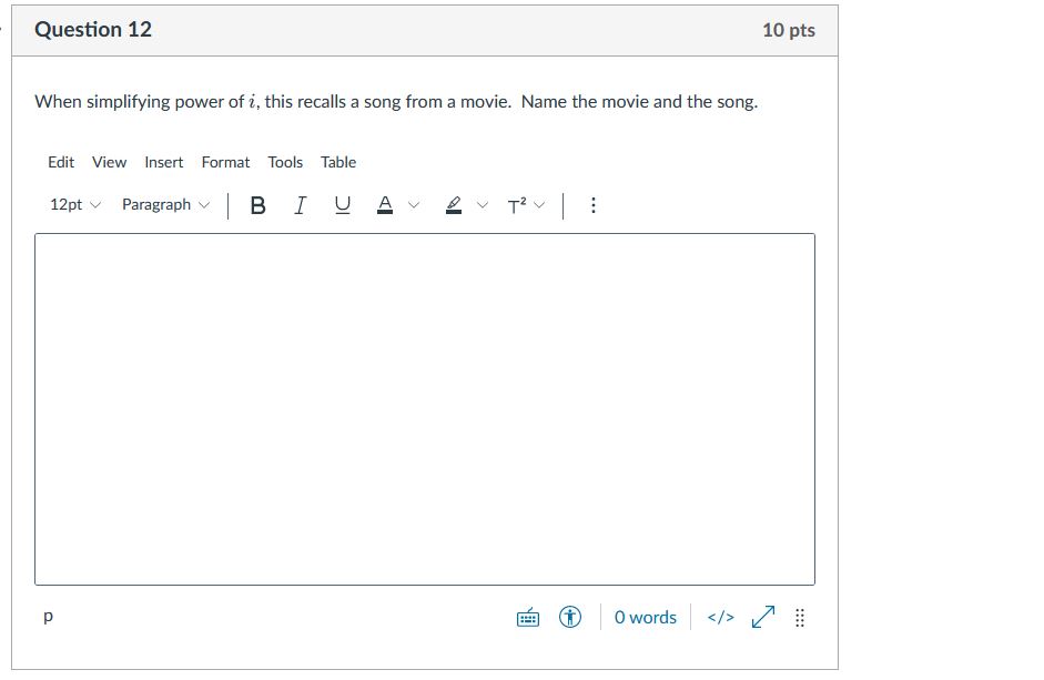 Solved When simplifying power of \\( i \\), this recalls a | Chegg.com