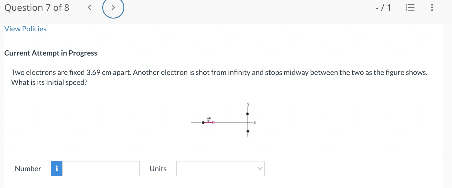 Solved Current Attempt in ProgressTwo electrons are fixed | Chegg.com