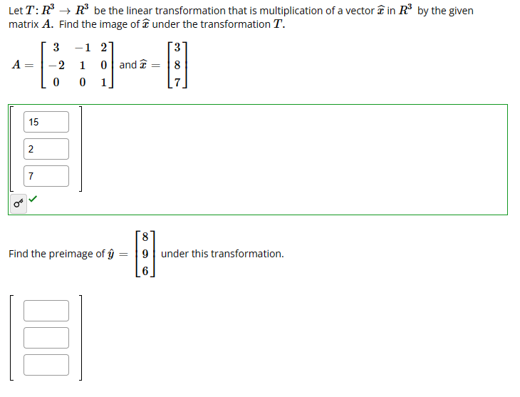 Solved Let T:R3→R3 ﻿be the linear transformation that is | Chegg.com