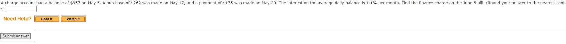 Solved Need Help Watch Submit Answer Chegg
