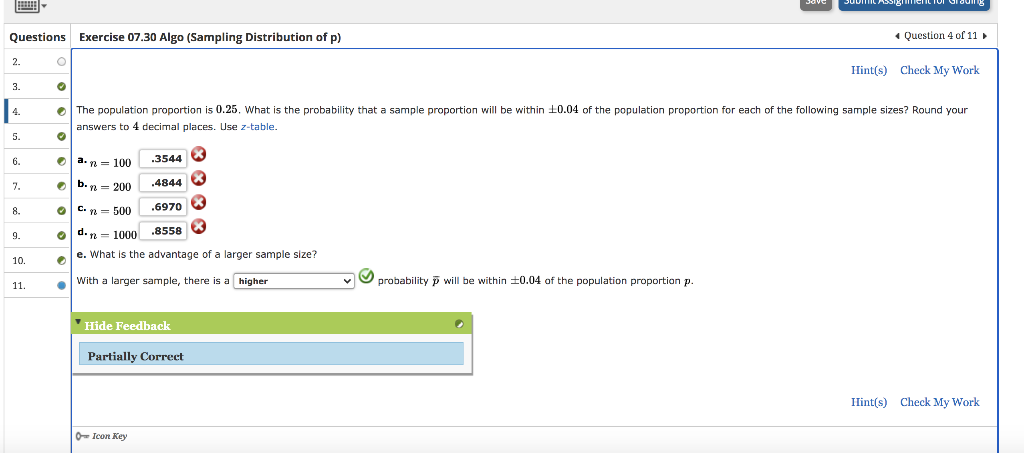 Solved SUSTVO Questions Exercise 07.30 Algo (Sampling | Chegg.com