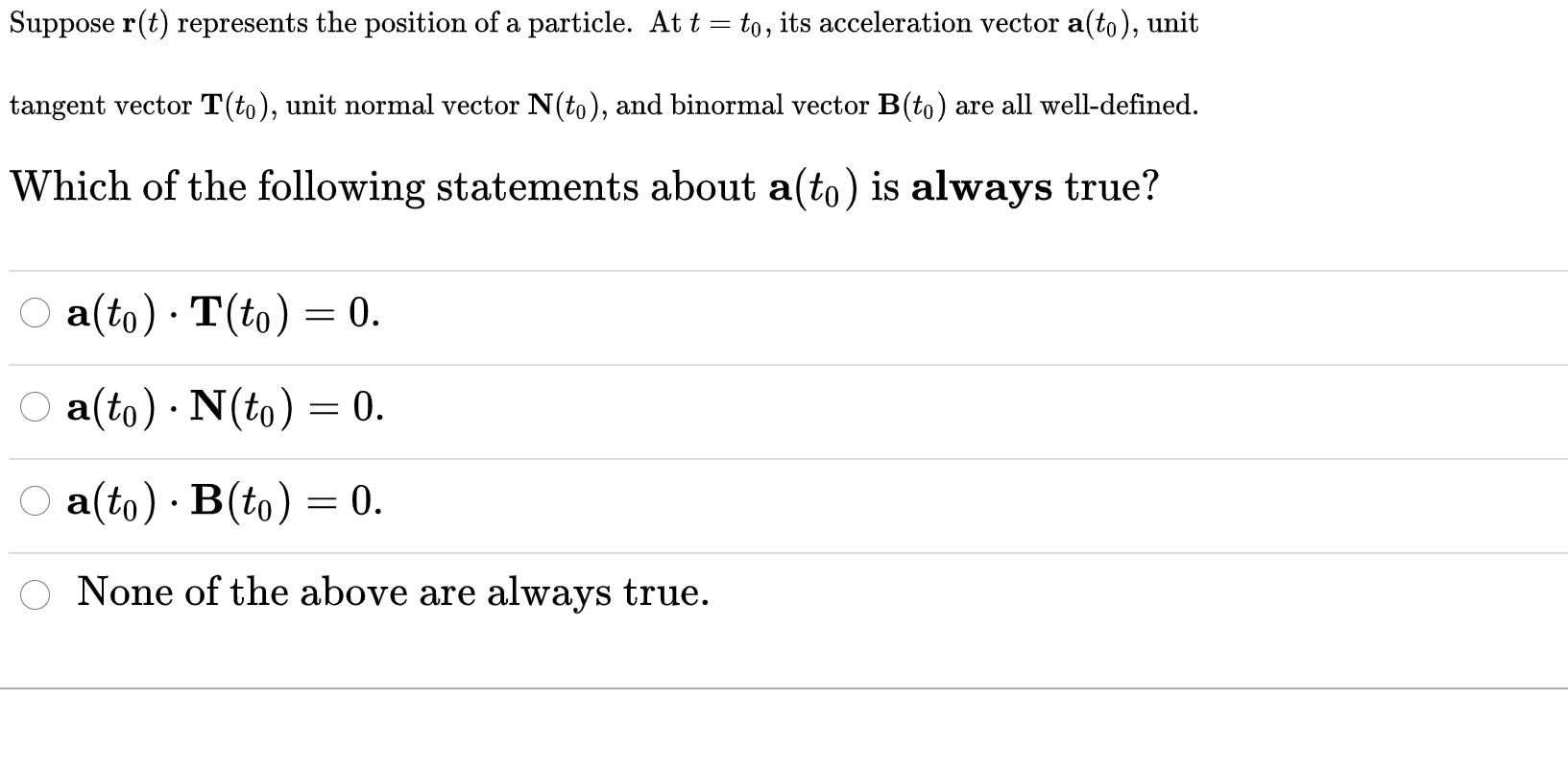 Solved Suppose r(t) represents the position of a particle. | Chegg.com