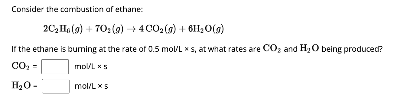 Solved Consider the combustion of | Chegg.com