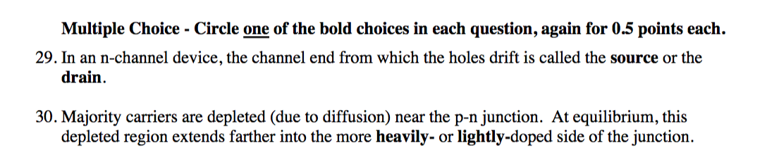 Solved Multiple Choice - Circle one of the bold choices in | Chegg.com