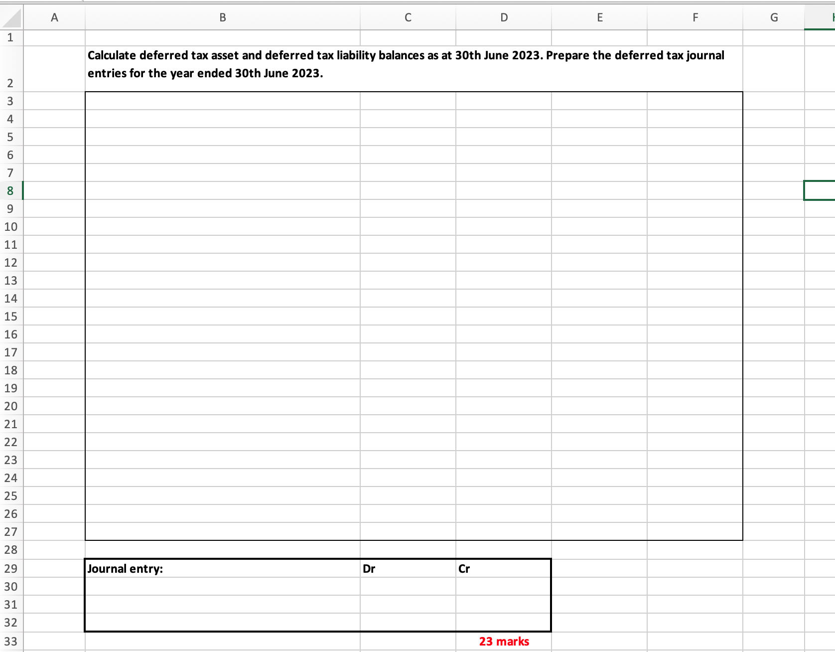 Solved Calculate deferred tax asset and deferred tax | Chegg.com
