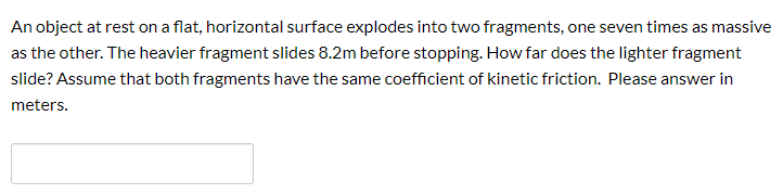 Solved An object at rest on a flat, horizontal surface | Chegg.com