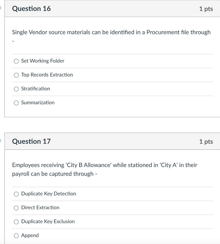Solved This is based on exert audit data analytics with IDEA | Chegg.com
