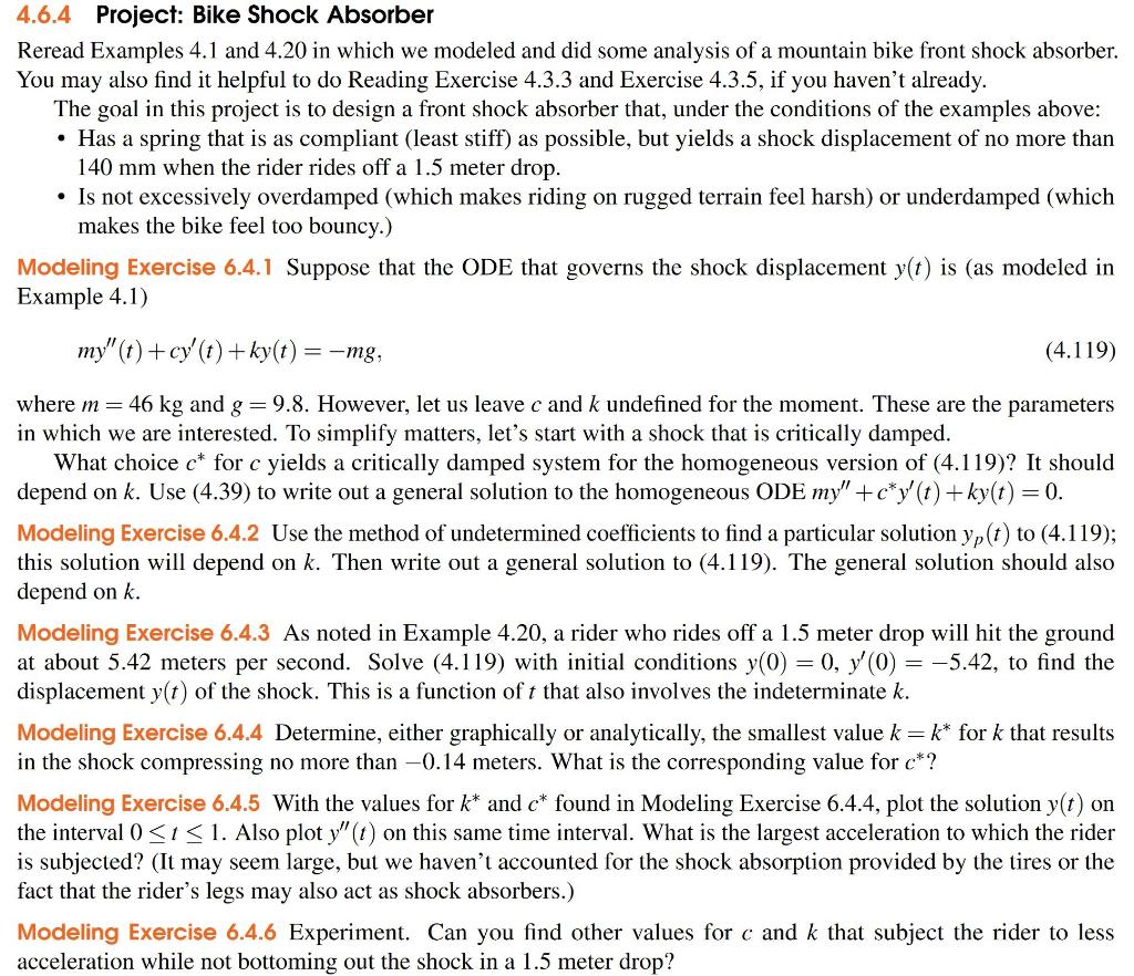 Solved I NEED THE SOLUTION TO ONLY MODELING EXCERSISES | Chegg.com