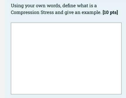Solved Using your own words, define what is a Compression | Chegg.com