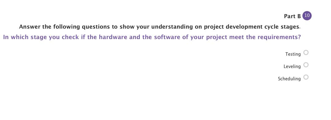 Solved Part B Answer the following questions to show your | Chegg.com