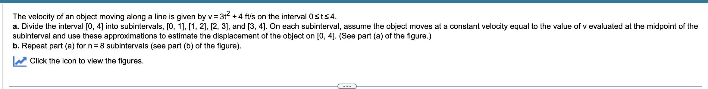 [solved] 9 The Velocity Of An Object Moving Along A Line I
