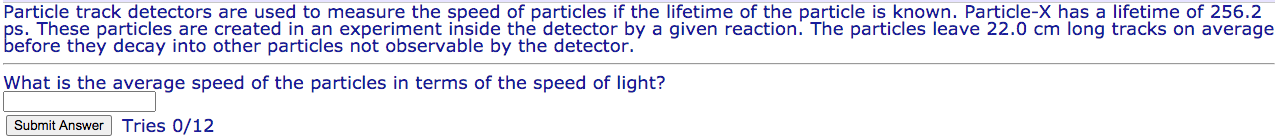 Solved Particle track detectors are used to measure the | Chegg.com