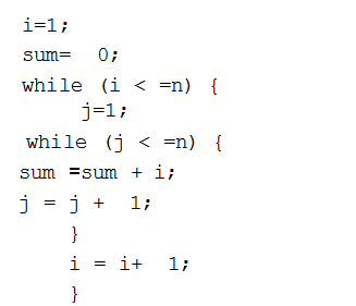 Solved Find the asymptotic time complexity of the following | Chegg.com